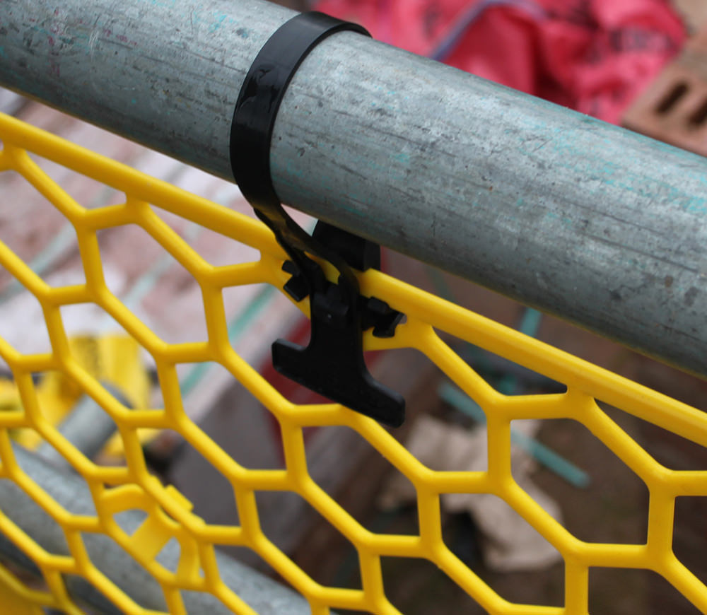 Orange Plastic Brickguard System - HEXGUARD